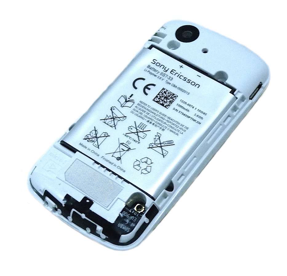SONY ERICSSON SPIRO W100i SLIDER WALKMAN WHITE VODAFONE MOBILE PHONE