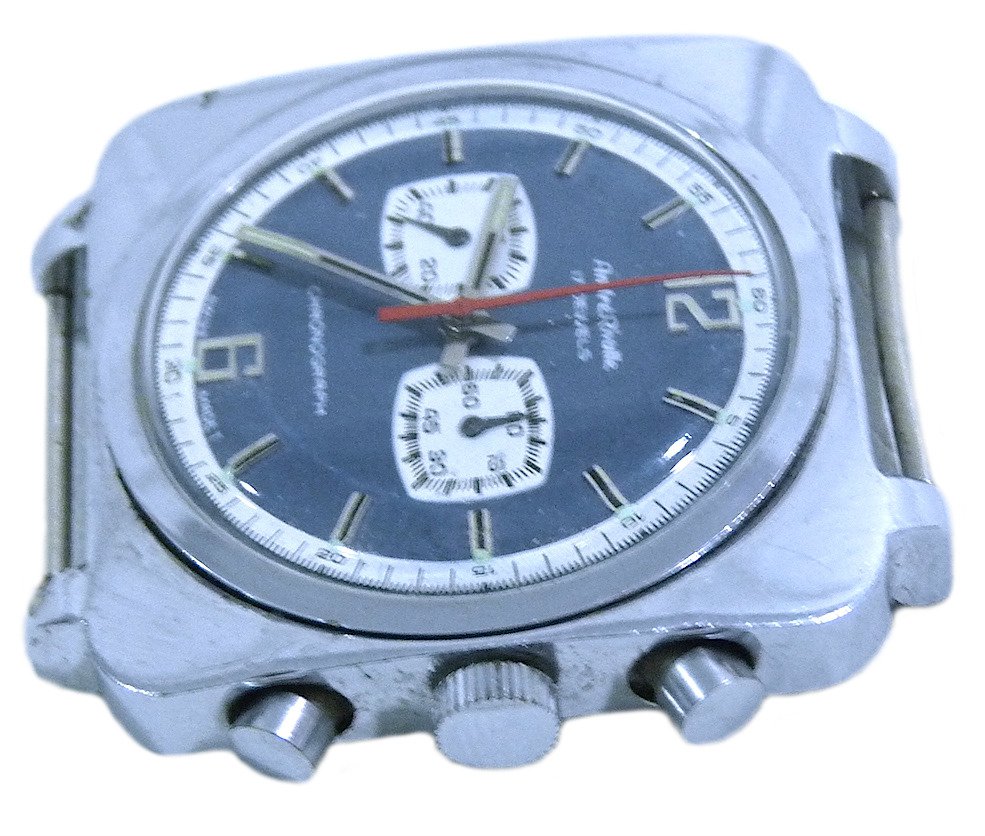 VINTAGE ANDRE RIVALLE MECHANICAL CHRONOGRAPH MENS WATCH SWISS