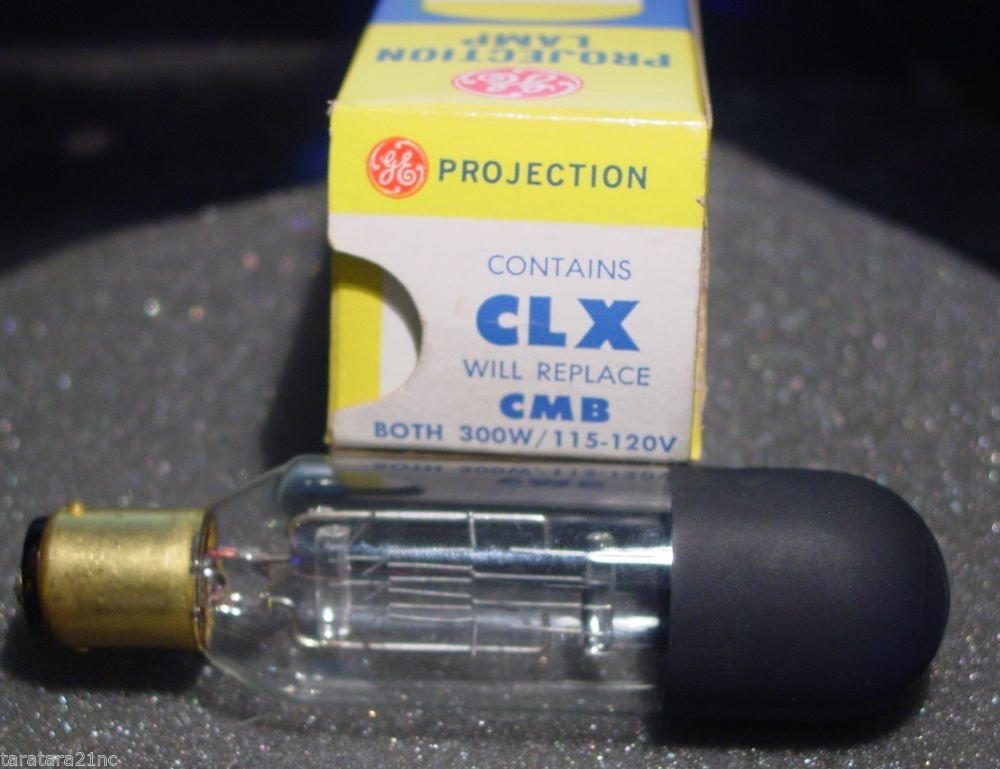 GE General Electric CLX CMB - 300 watt - 120 volt AV Photo Projector Bulb