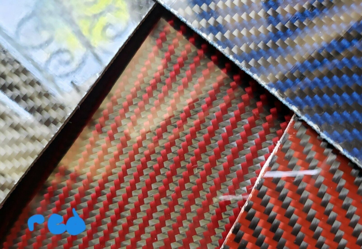 6"x78"x3/16" 2x2 Twill Carbon Fiber Fiberglass Sheet Panel Glossy One Side