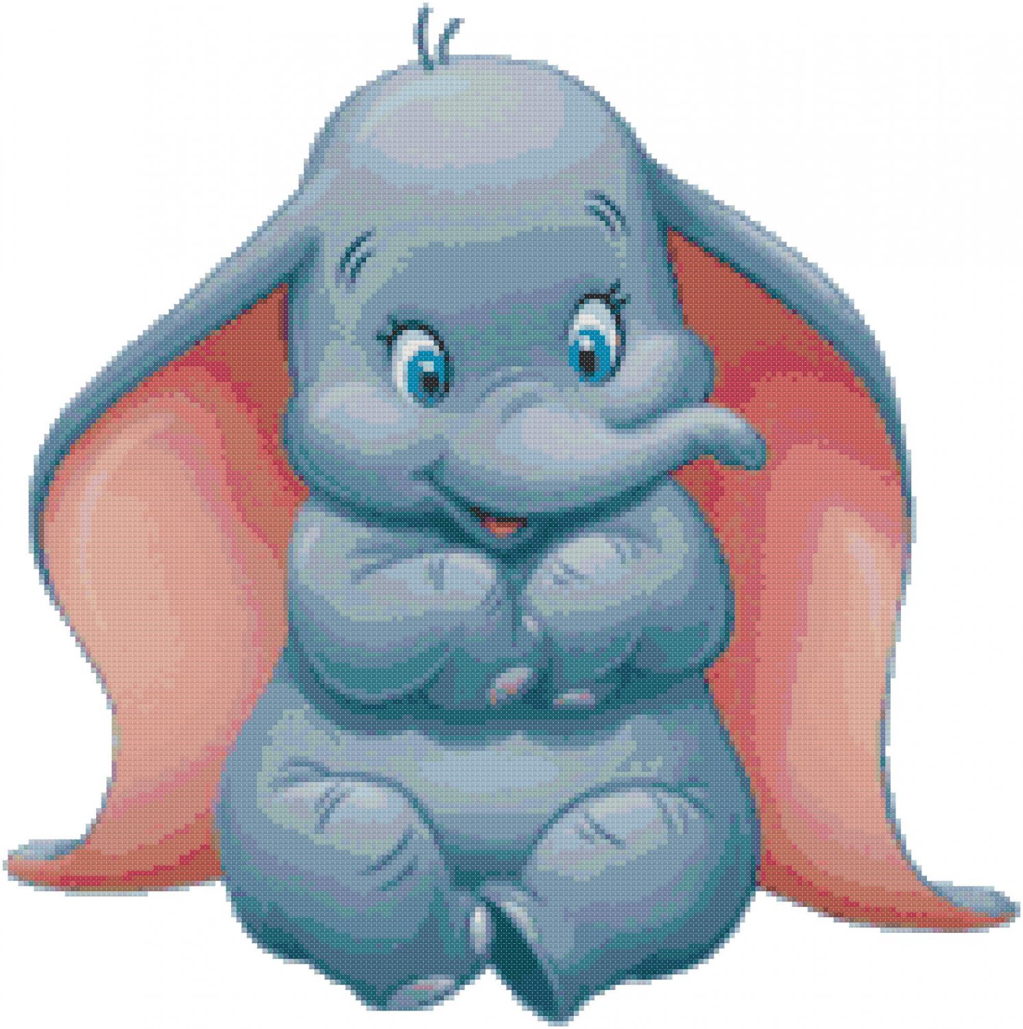 DISNEY DUMBO #3 CROSS STITCH PATTERN PDF ONLY