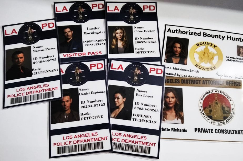 Lucifer ID Cards