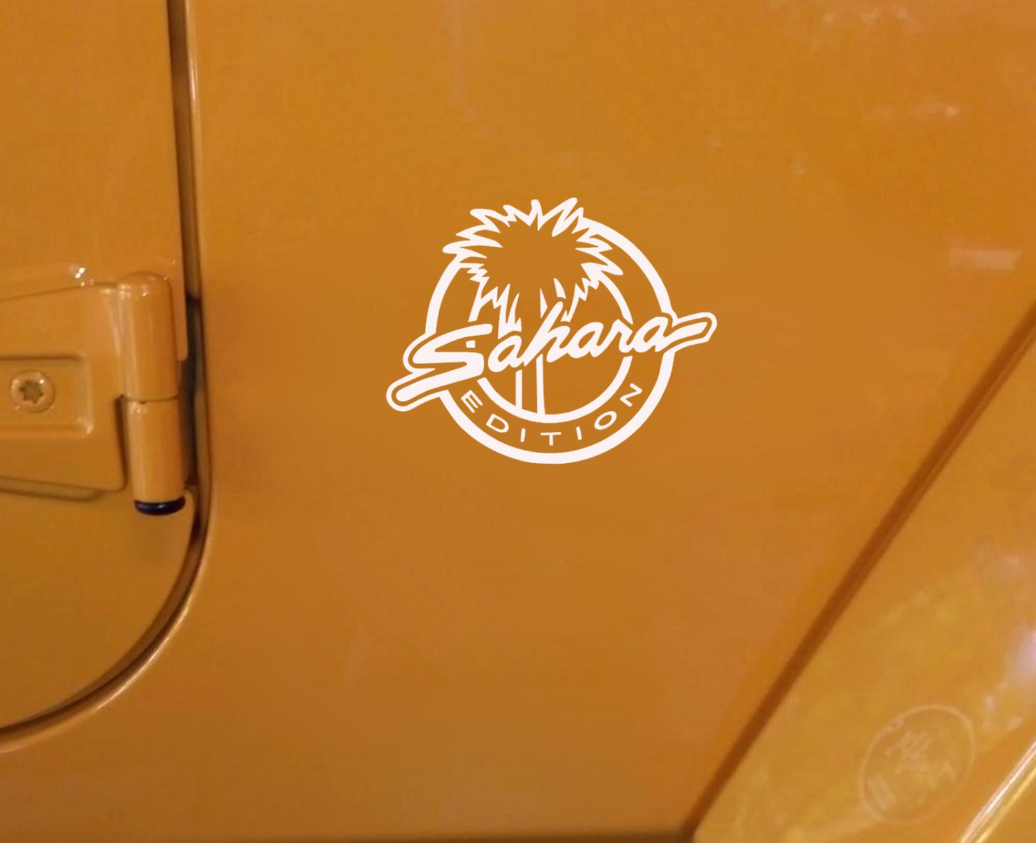 2 of sahara edition Decal Stickers white