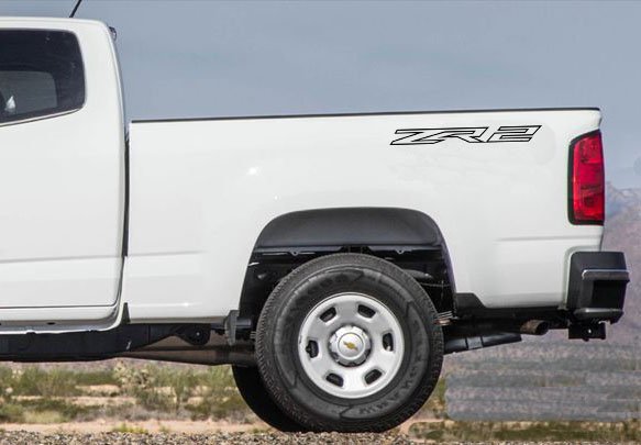 ZR2 Decals Chevy Colorado Bedside Truck Sticker (SET)