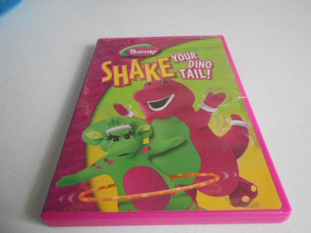 Barney Shake Your Dino Tail DVD 2007 Free Shipping