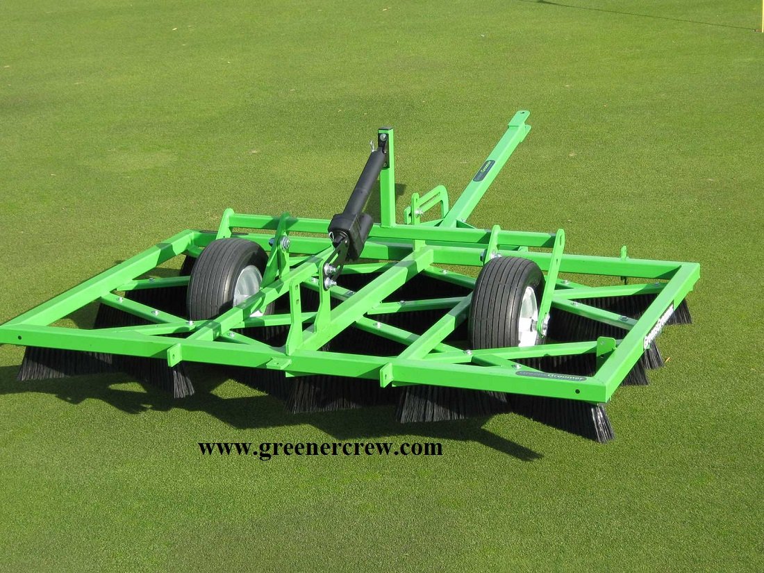 Golf Course Greens Groomer Natural Turf Electric Lift with Premium ...