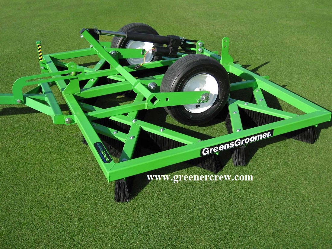 Golf Course Greens Groomer Natural Turf Electric Lift with Premium ...