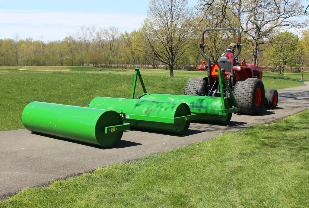 Gang Turf Rollers (3 - 48" Rollers) Heavy Duty