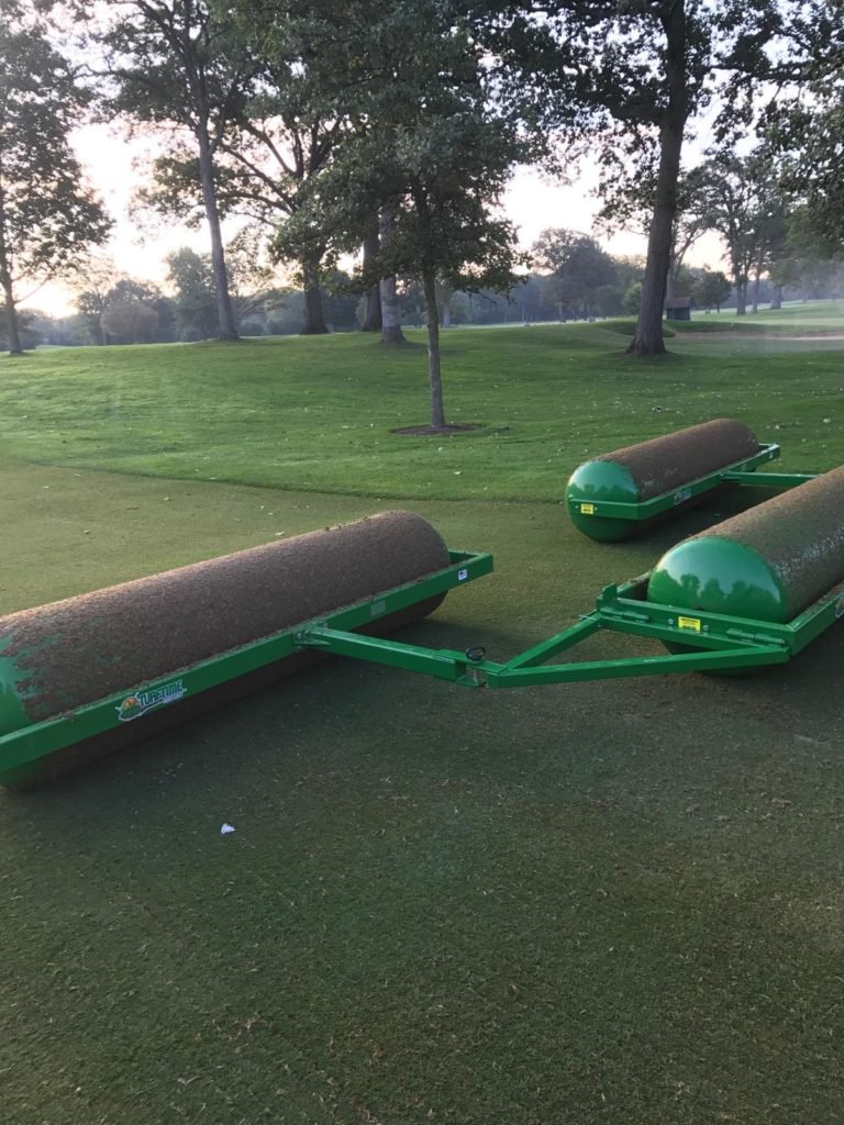 Gang Turf Rollers (3 - 48" Rollers) Heavy Duty