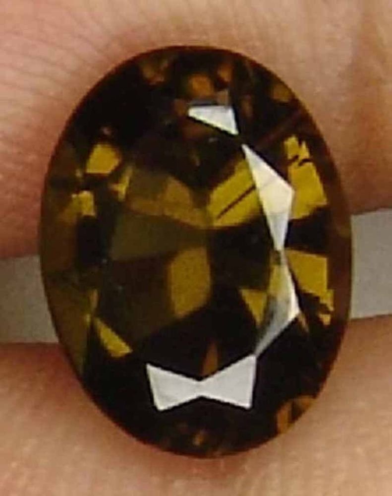 SINHALITE natural 2.50 CT 9.12 X 6.71 MM Ultra Rare Collectors Gemstone ...