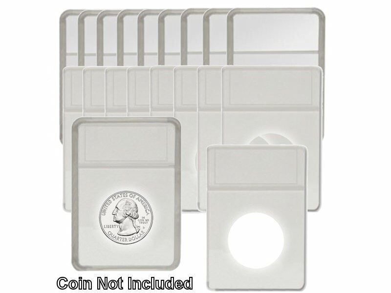 BCW - Display Slab with Foam Insert-Combo, Quarter White, 10 pack