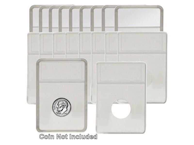 BCW - Display Slab with Foam Insert-Combo, Dime White, 10 pack