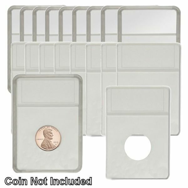 BCW - Display Slab with Foam Insert-Combo, Penny White, 10 pack