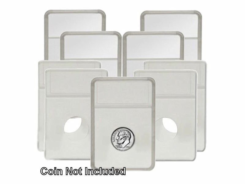 BCW - Display Slab with Foam Insert-Combo, Dime White, 5 pack