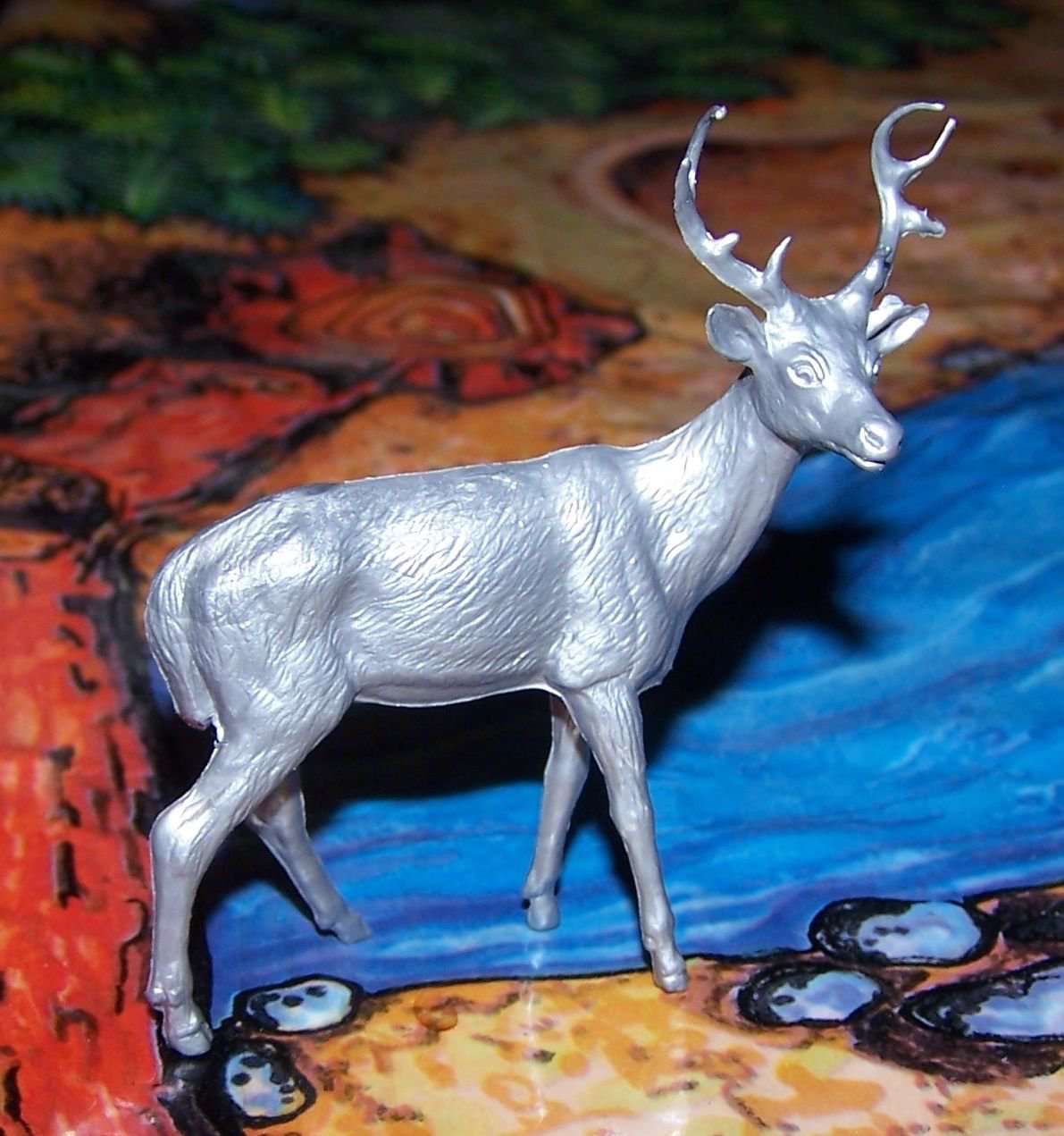 Marx 'Robin Hood' Stag North American Wild Animals Series, Silver ...