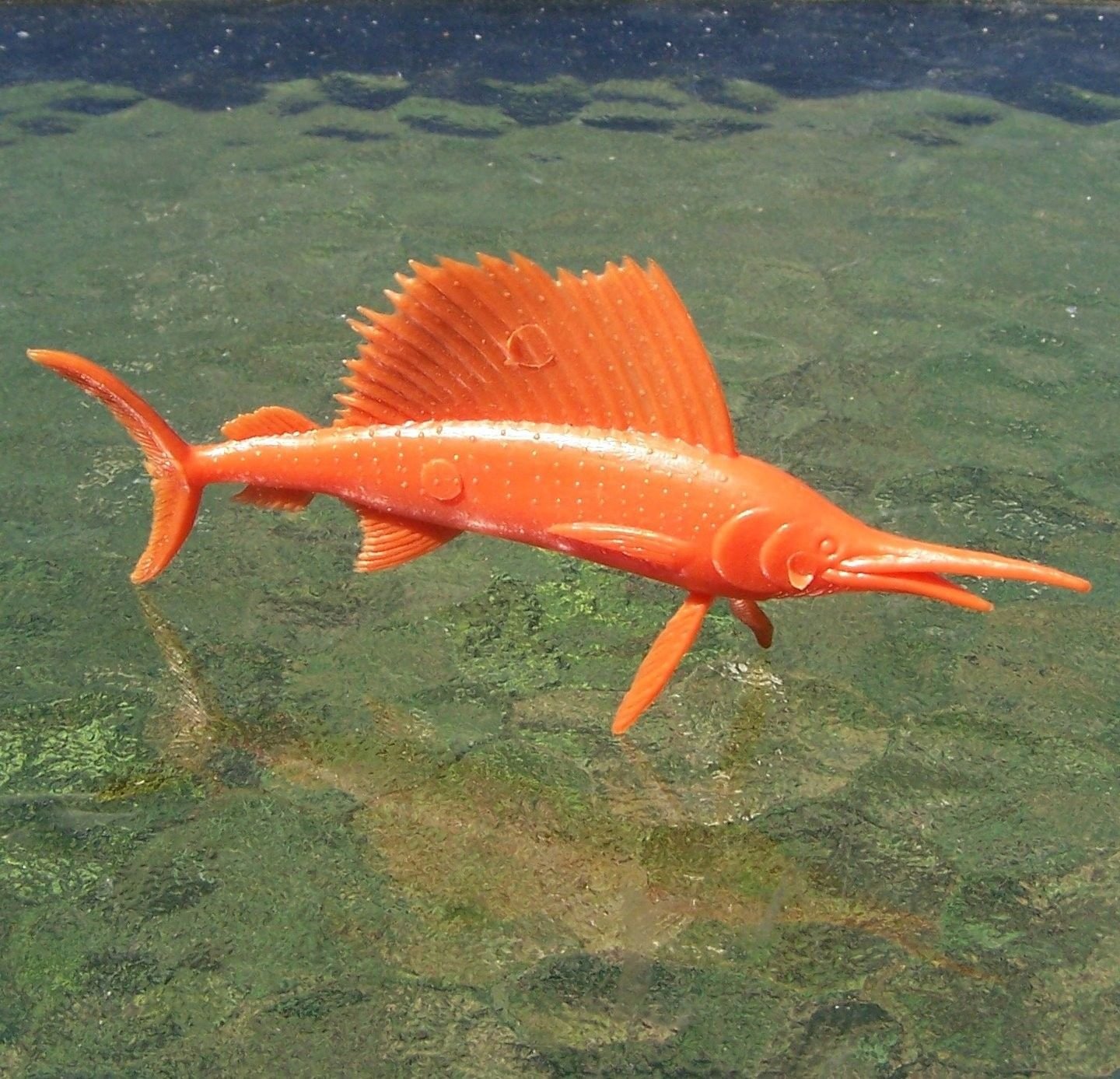 MPC Sea Creatures: Sail Fish in Cereal Premium Orange (Probable Recast ...