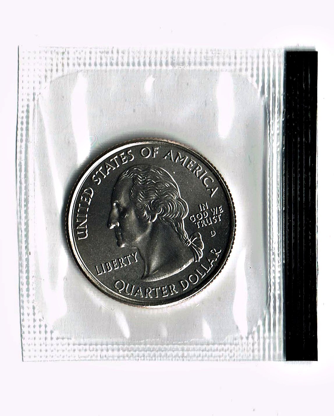 U.S. 2002-D Uncirculated Mississippi/Washington Quarter, From Mint Set ...