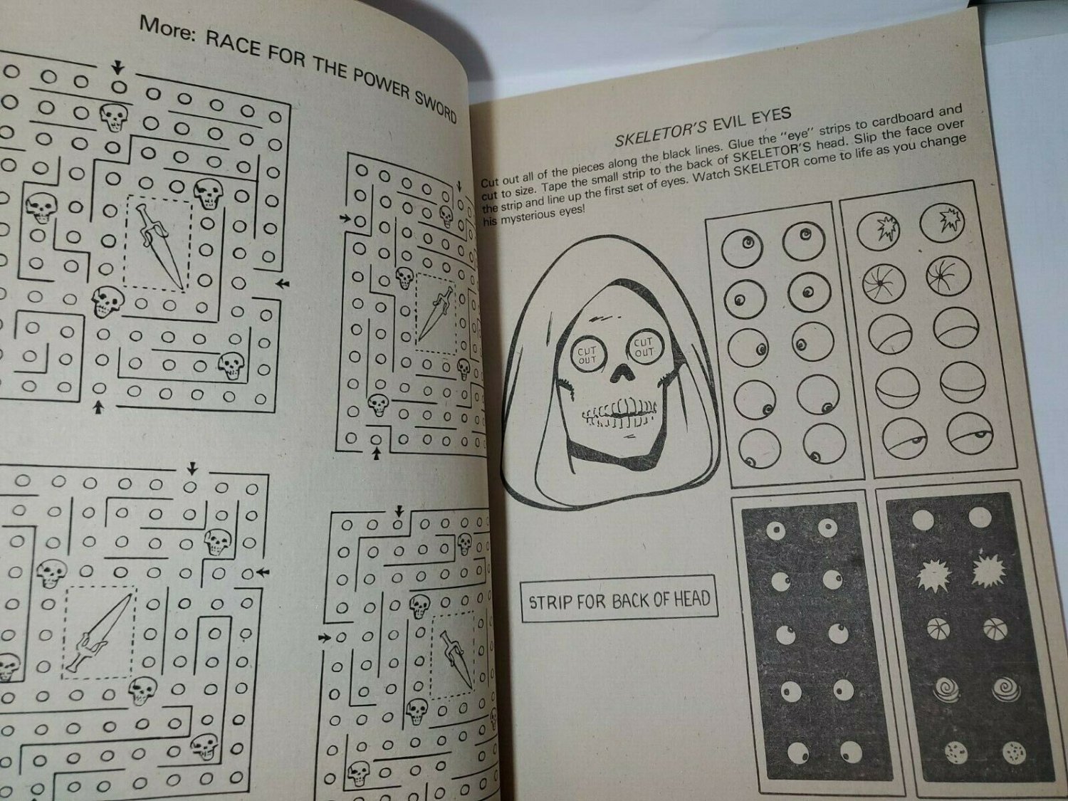 He-Man Battle Cat Teela MOTU Rare Vintage Coloring Book 1983
