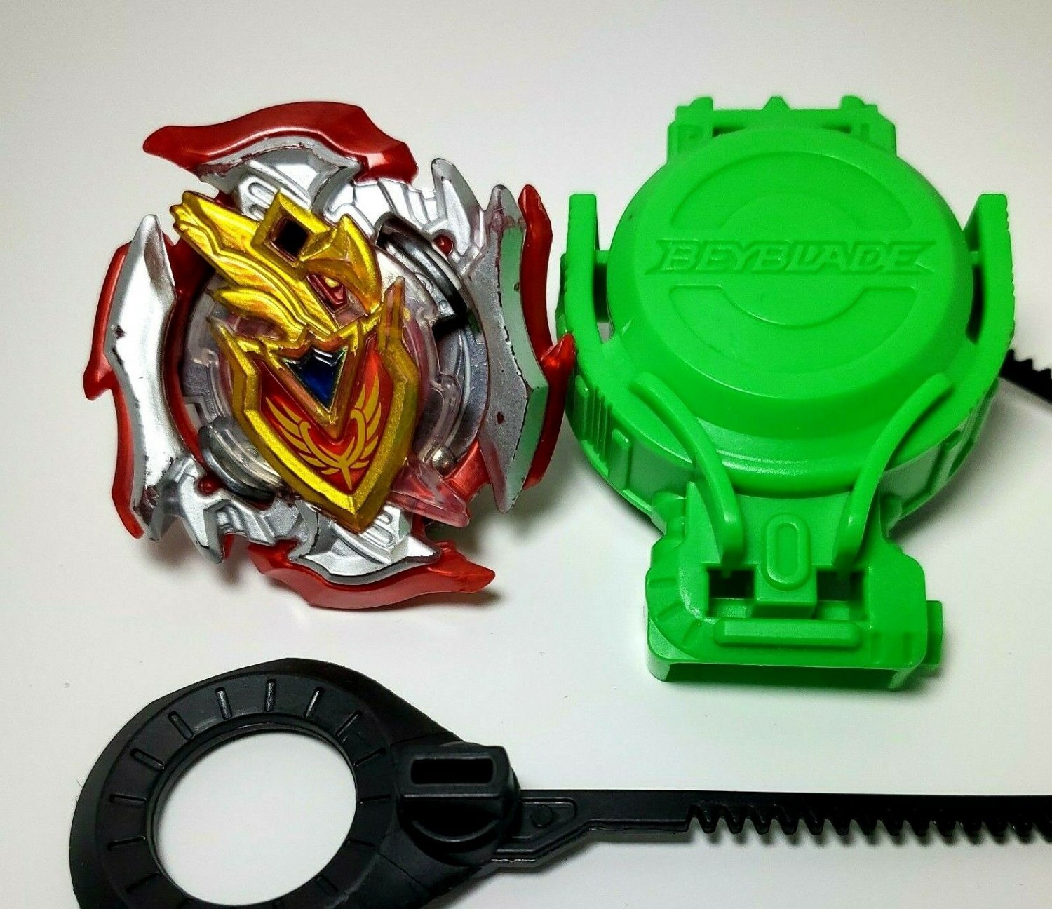 Beyblade Burst Evolution Z Achilles A4 Red Spinning Battle Figure and ...