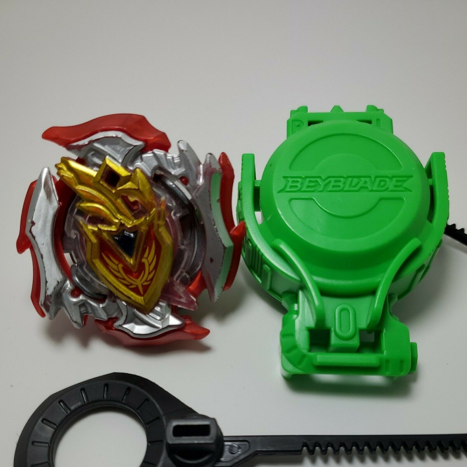 Beyblade Burst Evolution Z Achilles A4 Red Spinning Battle Figure and ...