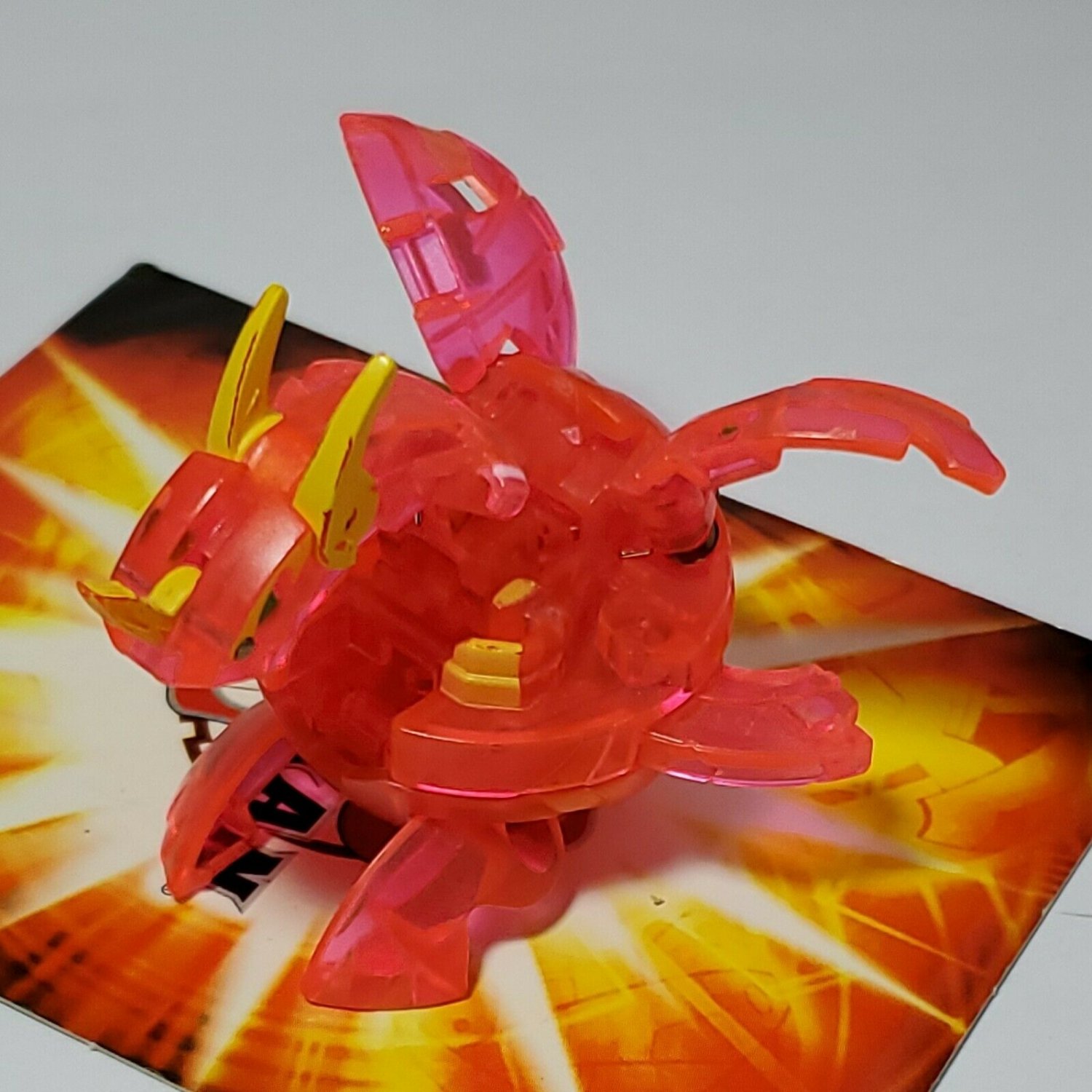 Bakugan Translucent Neo Dragonoid Red Pyrus New Vestroia Battle ...