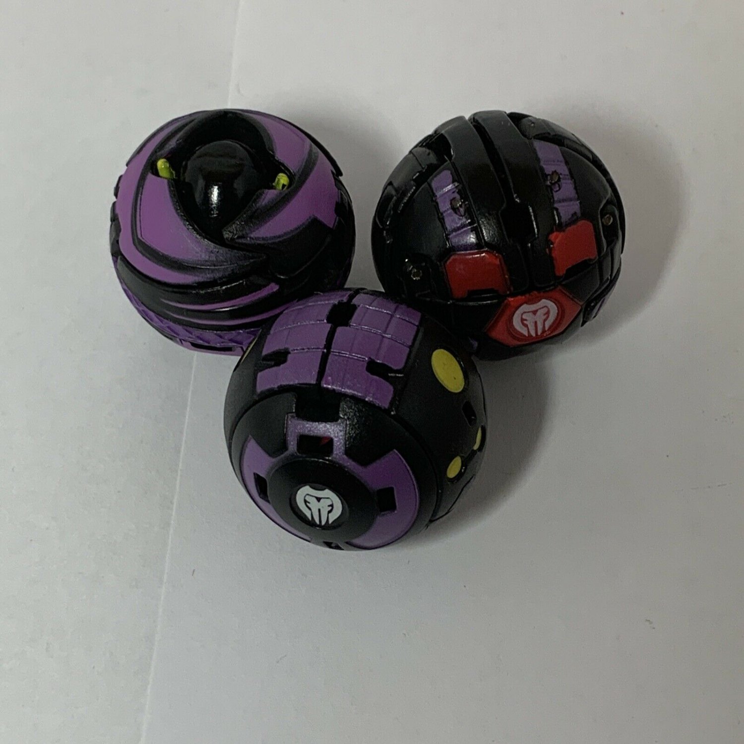 Bakugan Preyas Diablo 350G, Shadow Vulcan 570G, wilda 560G Black Darkus ...