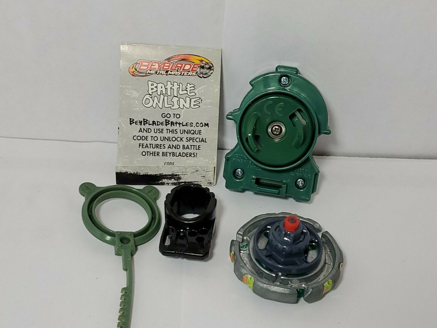 Beyblade Metal Masters Ray Striker/Unicorno With It’s Launcher BB-71 Hasbro