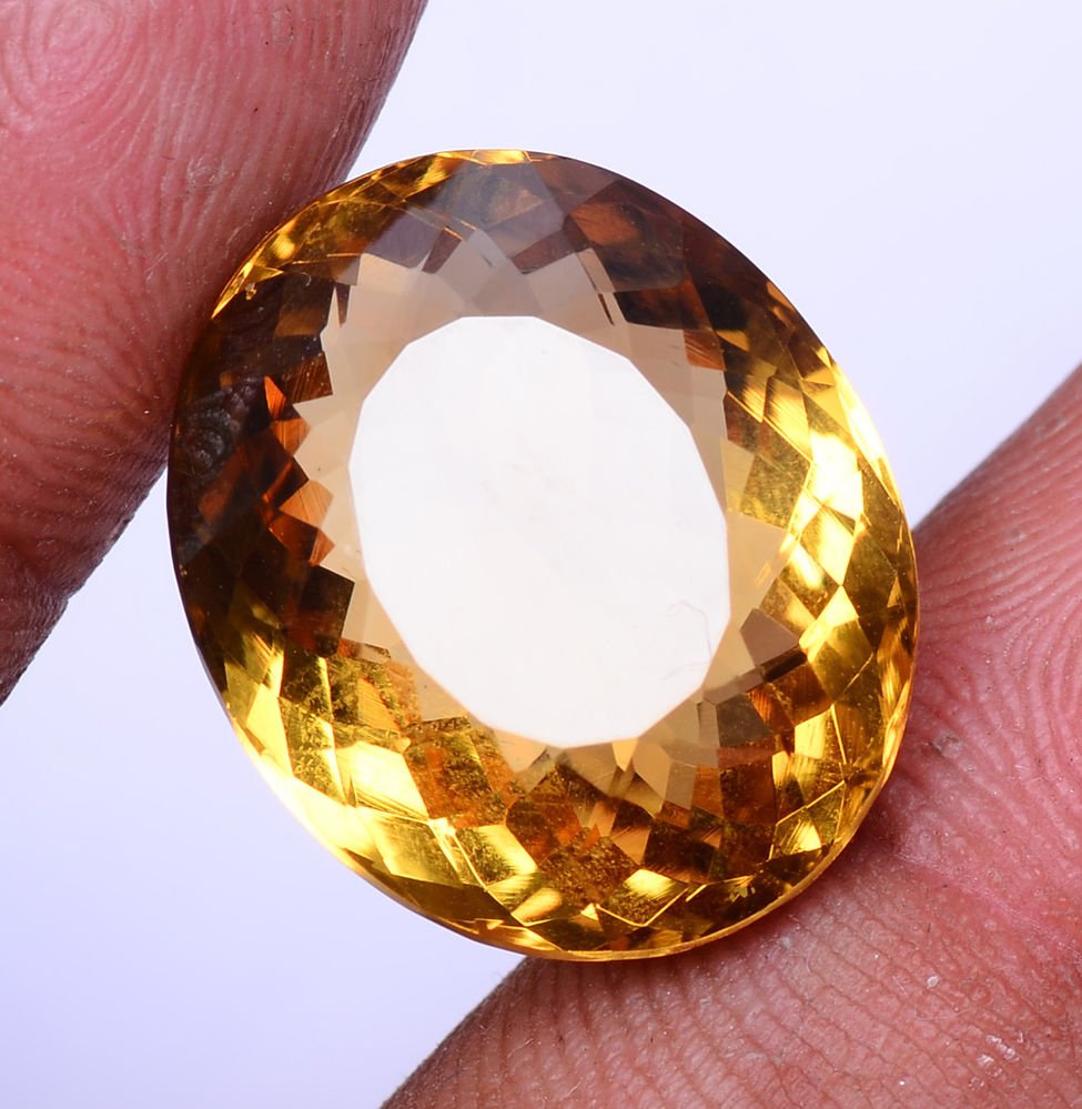 Natural Stunning Bear Quartz Clarity IF 22.17 Ct Oval Shape Certified ...