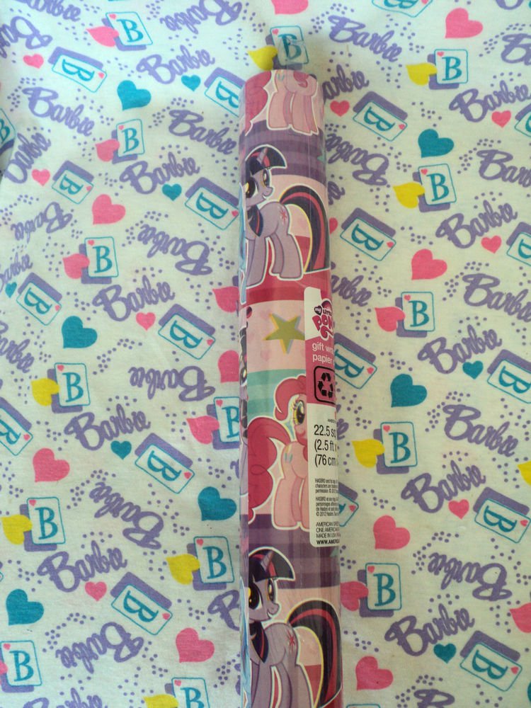 NEW My Little Pony Friendship in Magic Gift Wrap Wrapping Paper 22.5 sq ...