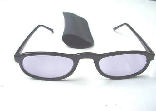TINTED READING GLASSES BLACK SUN READERS +3.0 D521
