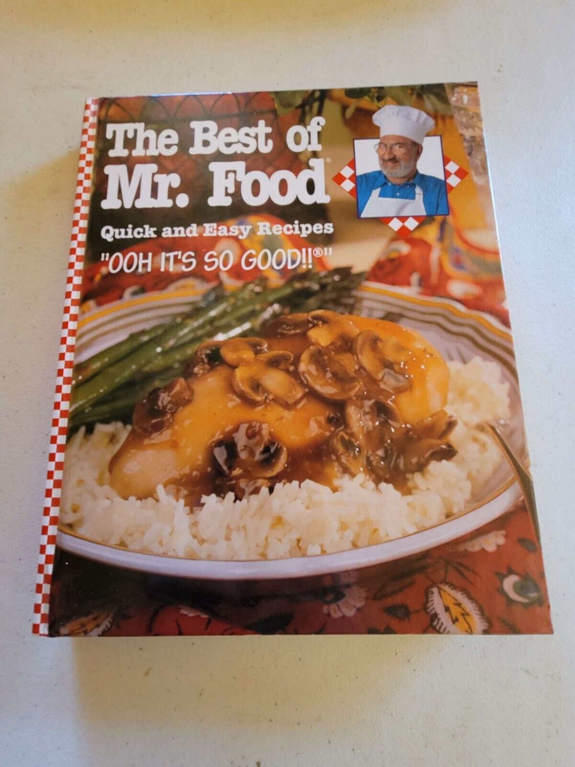 The Best of Mr. Food: Quick and Easy Recipe Art Ginsburg, hardcover Cookbook
