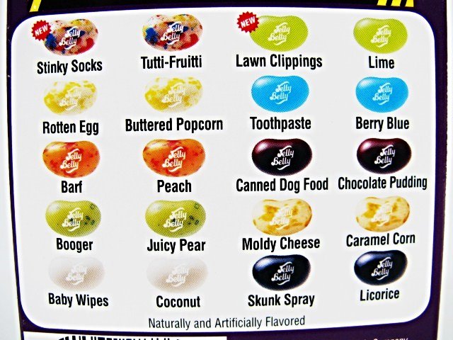 6 Pack Jelly Belly Bean Boozled Candy 5TH Weird & Wild Flavors 1.6 oz ...