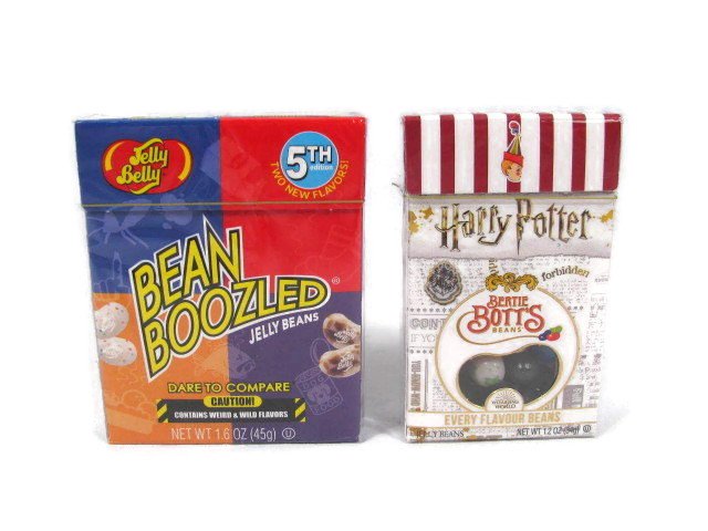 2 Pack Jelly Belly Bean Boozled Harry Potter Bertie Botts Weird & Wild ...
