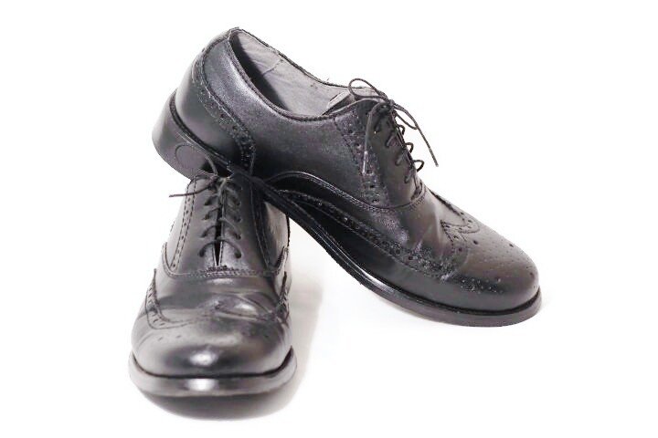 Madden Harlow Men's Dress Shoes Wingtip Black Leather Oxford Lace Up ...