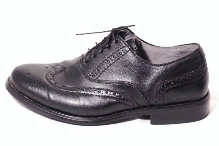 Madden Harlow Men's Dress Shoes Wingtip Black Leather Oxford Lace Up ...