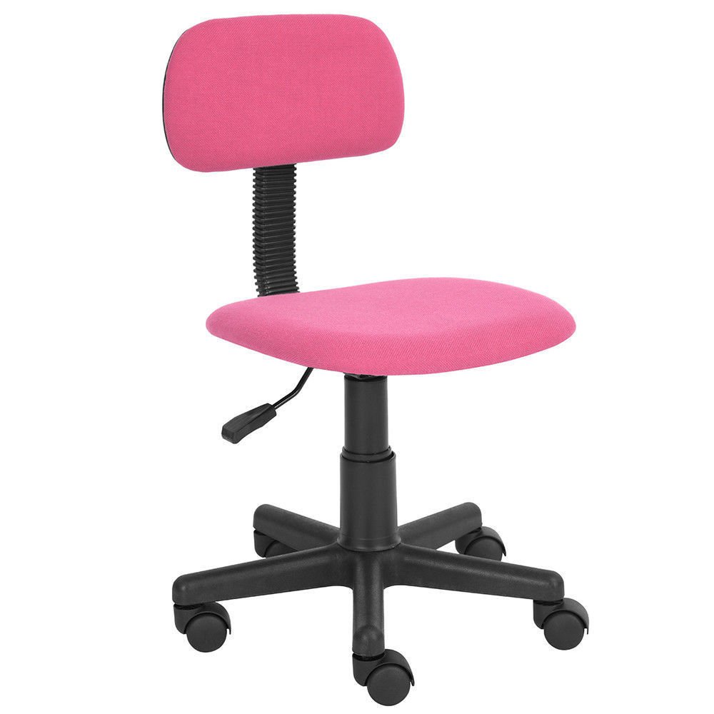 Soft PA Castor Movement Office Chair Without Armrest Pads Small Size ...