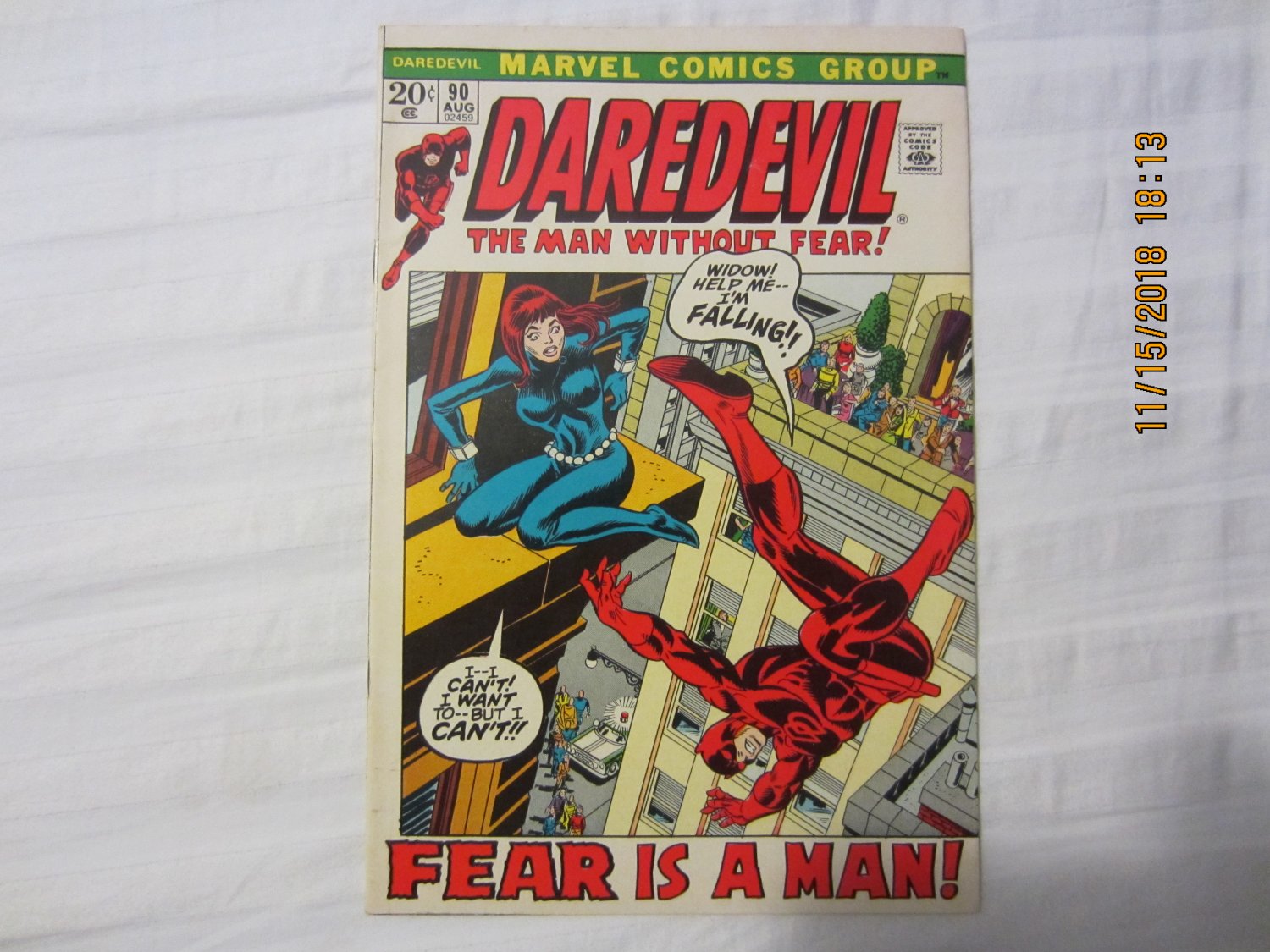 DAREDEVIL # 90 "THE SINISTER SECRET OF PROJECT FOUR!