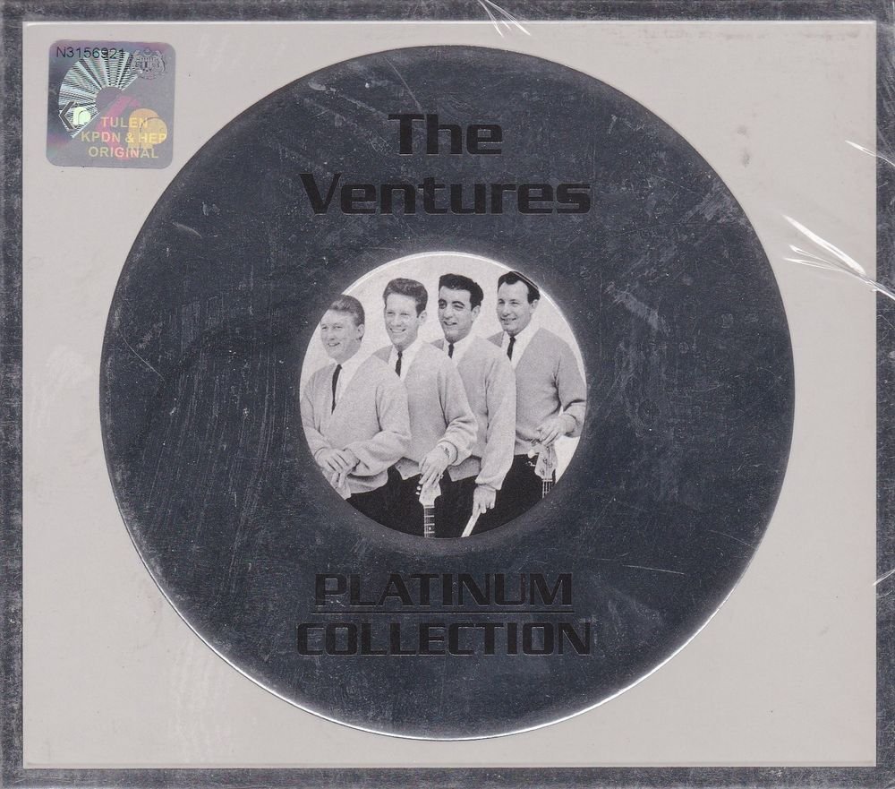 THE VENTURES Platinum Collection Greatest Hits CD Biography Book Surf ...