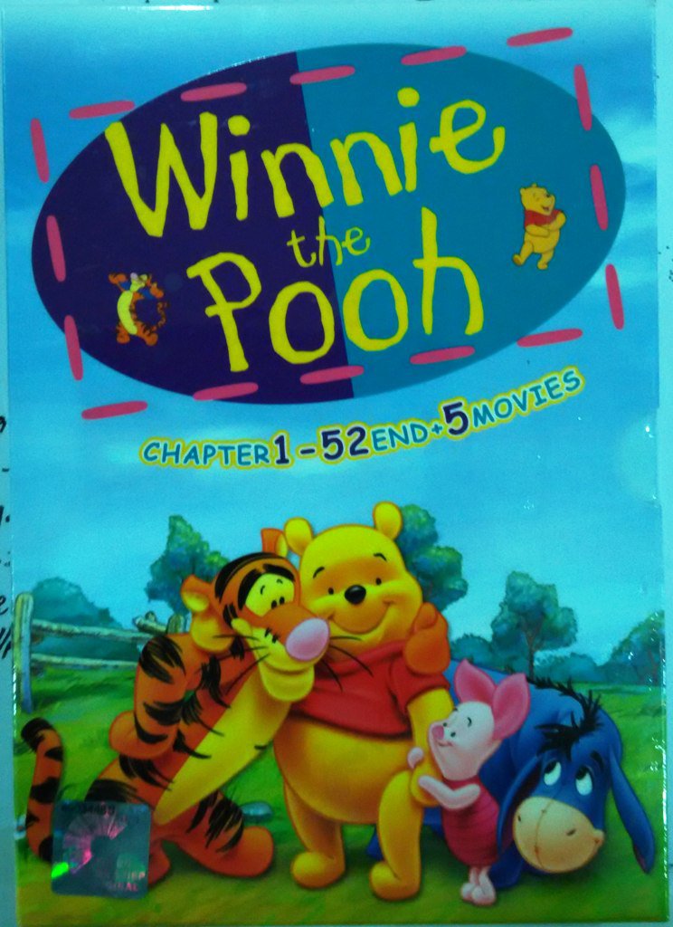 DVD ANIMATION WINNIE THE POOH Chapter 1-52End + 5 Movies Box Set ...