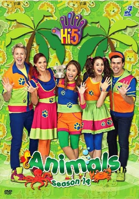 DVD Hi-5 Animals 5 Episodes Australia Series Season 14 Region All