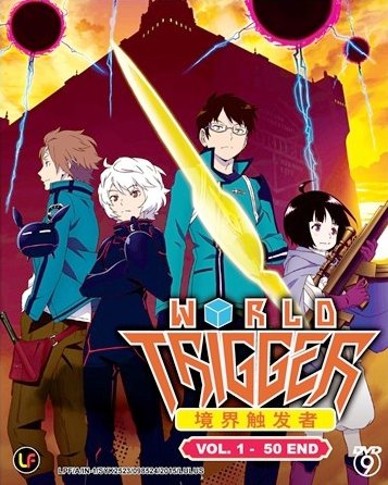 DVD JAPANESE ANIME WORLD TRIGGER Vol.1-50End WorTri English Sub Region All