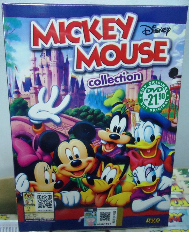 Mickey Mouse Collection Anime DVD
