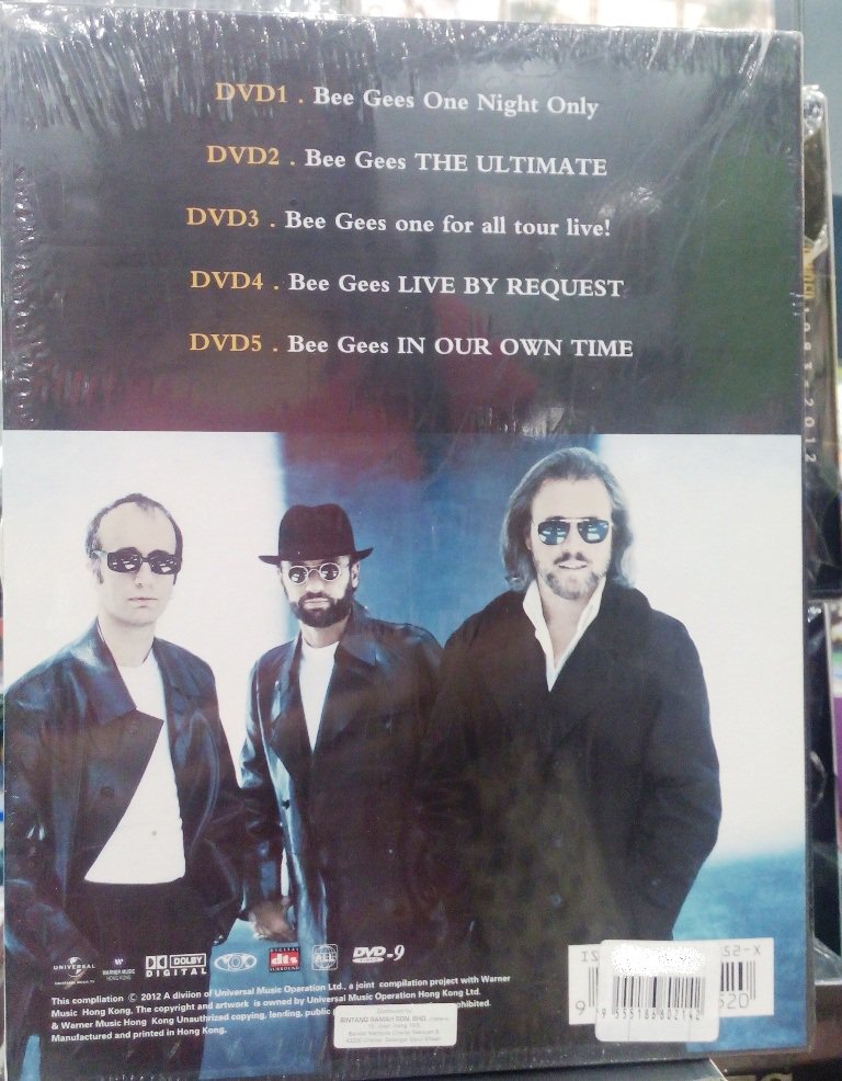 BEE GEES Complete Collection(5DVD Box set)