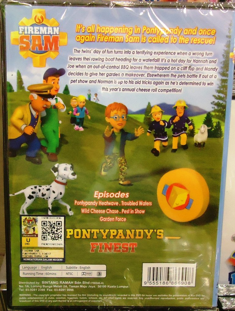 Fireman Sam Pontypandy´s Finest Anime DVD