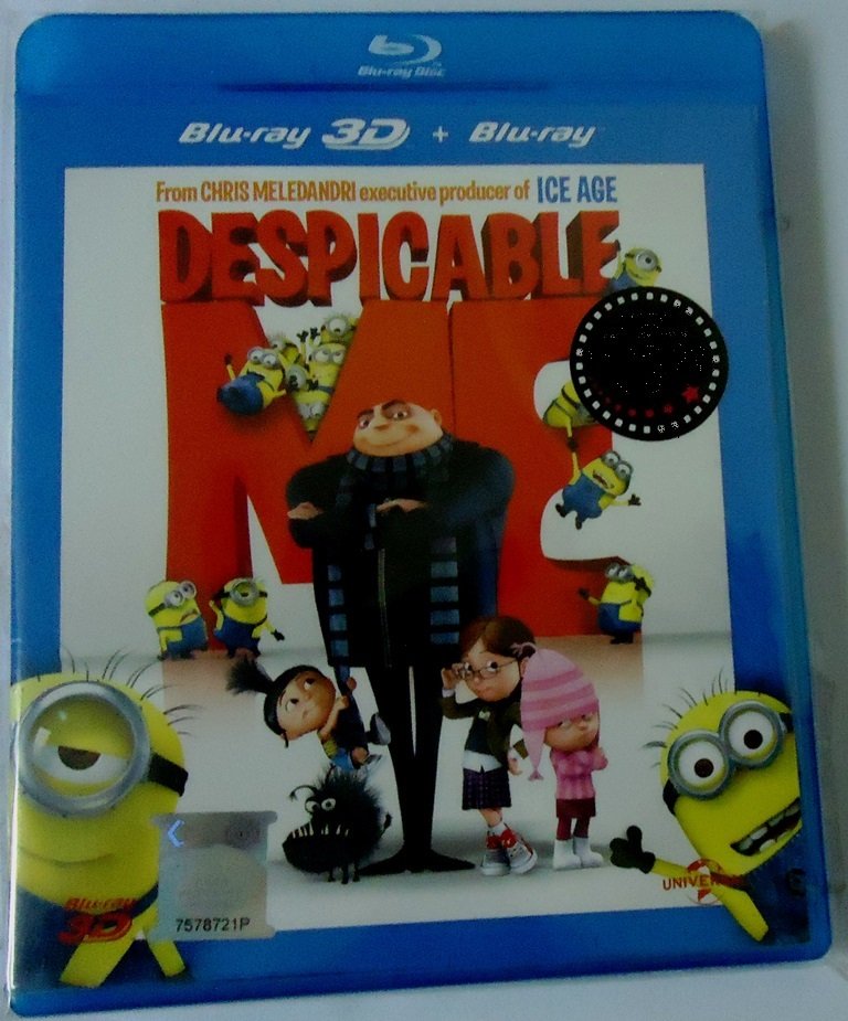 DESPICABLE ME Anime Blu-ray 3D + Blu-ray Multi Language Multi Sub