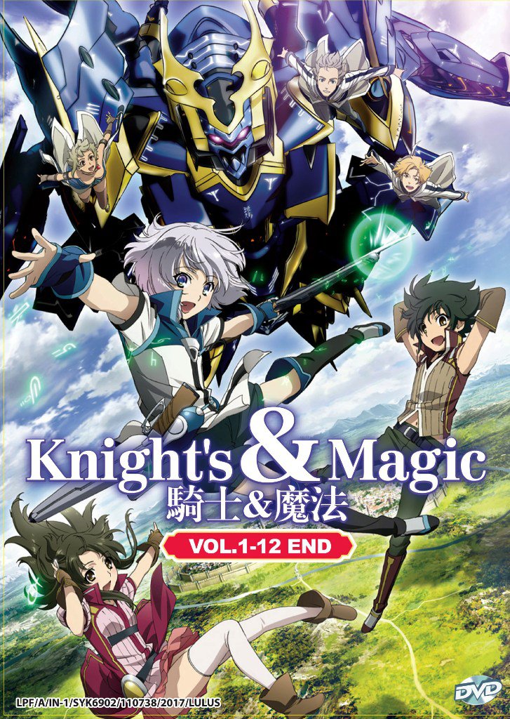 DVD Knight's & Magic TV Series Vol.1-12End Japanese Anime Region All ...