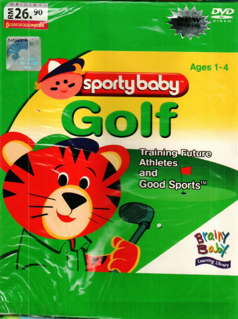 DVD Brainy Baby - Sporty Baby Golf DVD Anime English Dubbed & Sub