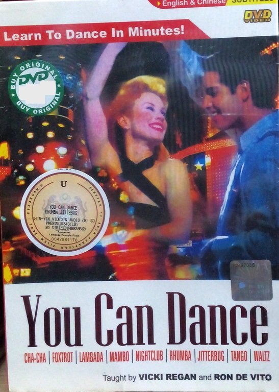 Vicki Regan Ron De Vito You Can Dance DVD English audio Region All