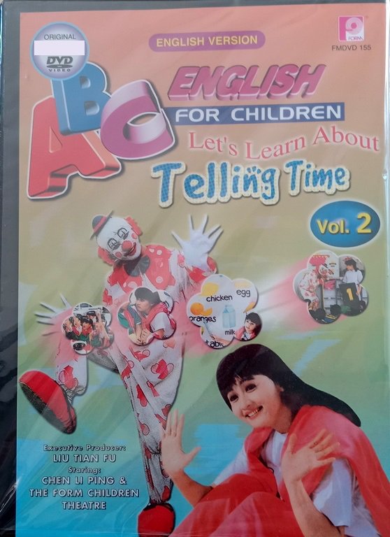 ABC English For Children Let's Learn About Alphabet Vocabulary Vol.2 DVD