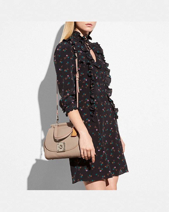COACH DRIFTER TOPHANDLE MIXED LEATHER SATCHEL SHOULDER GAG CROSSBODY ...